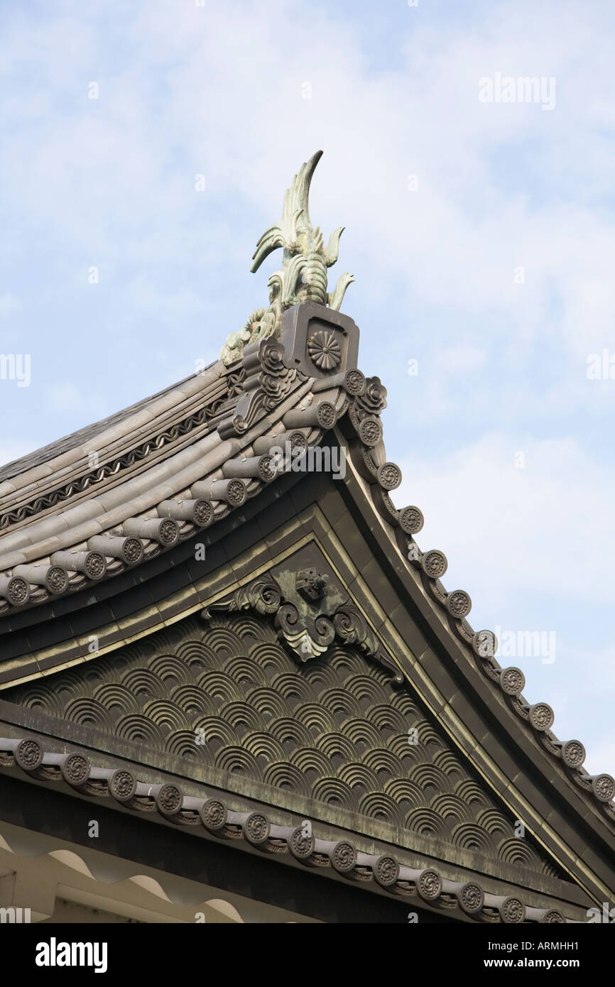 Roof of a Traditional Japanese temple Stock Photo - Alamy