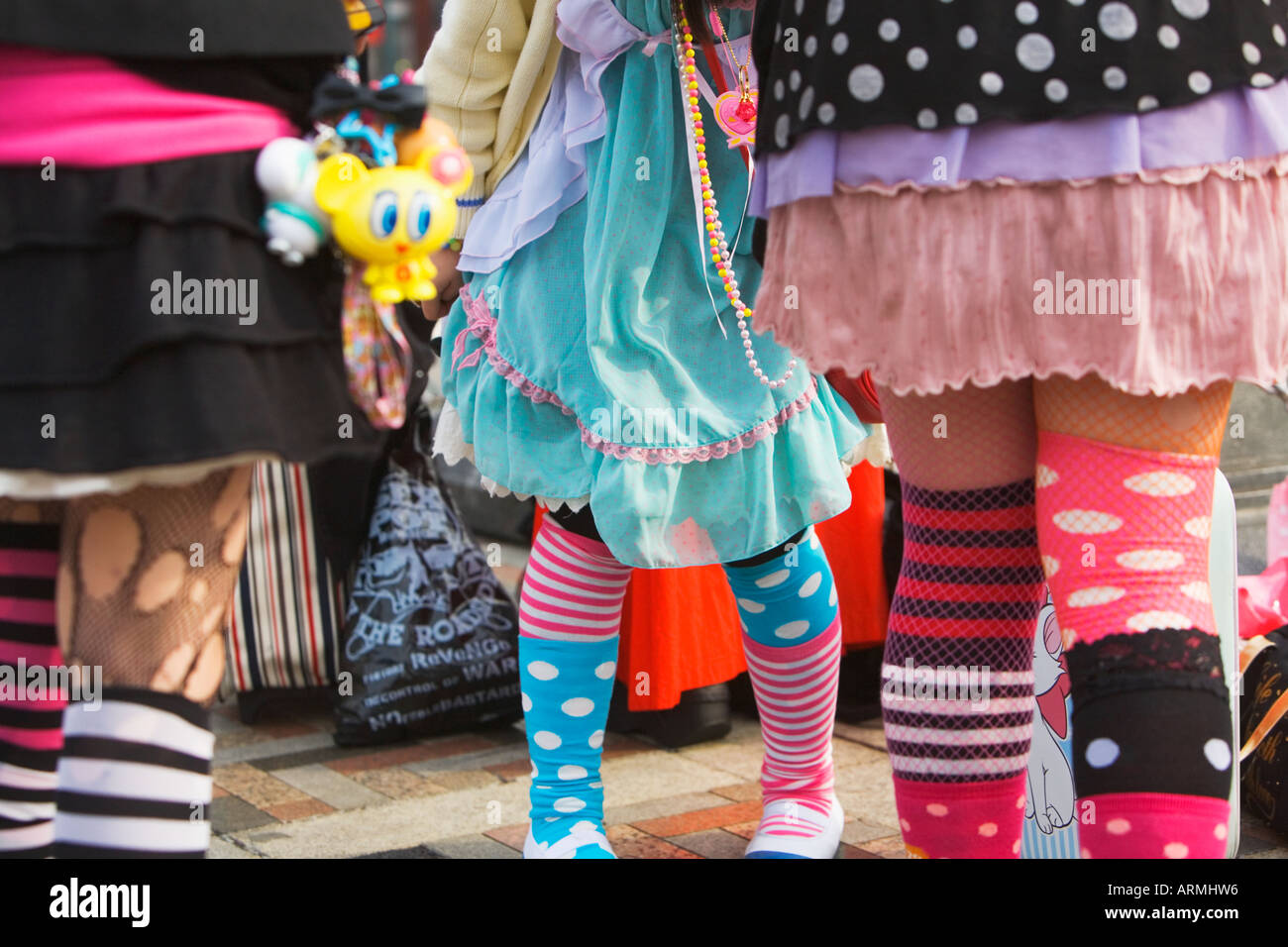 Cosplay girls walk in Japan Stock Photo - Alamy