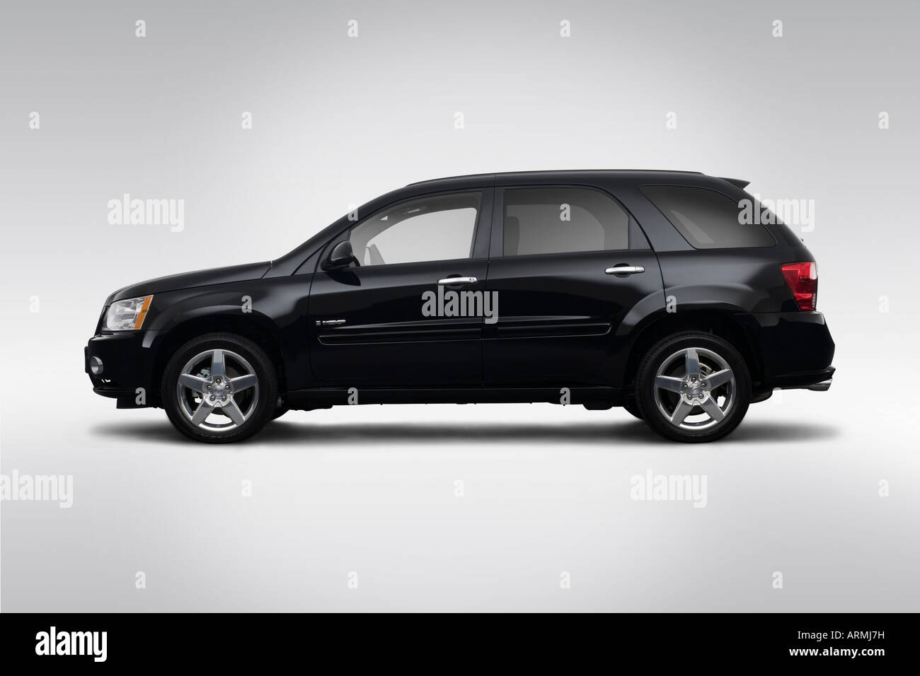 2008 Pontiac Torrent GXP in Black - Drivers Side Profile Stock Photo ...