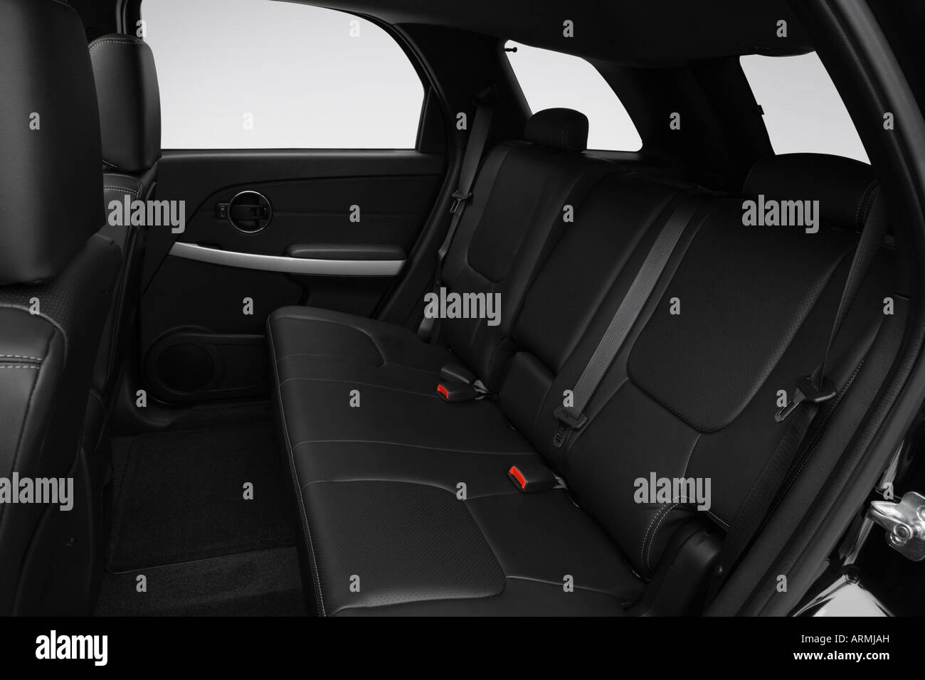 2008 Pontiac Torrent GXP in Black - Rear seats Stock Photo - Alamy