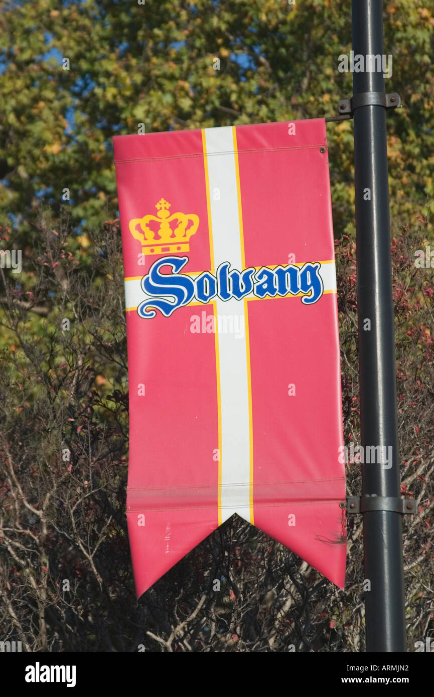Solvang california flag hi-res stock photography and images - Alamy
