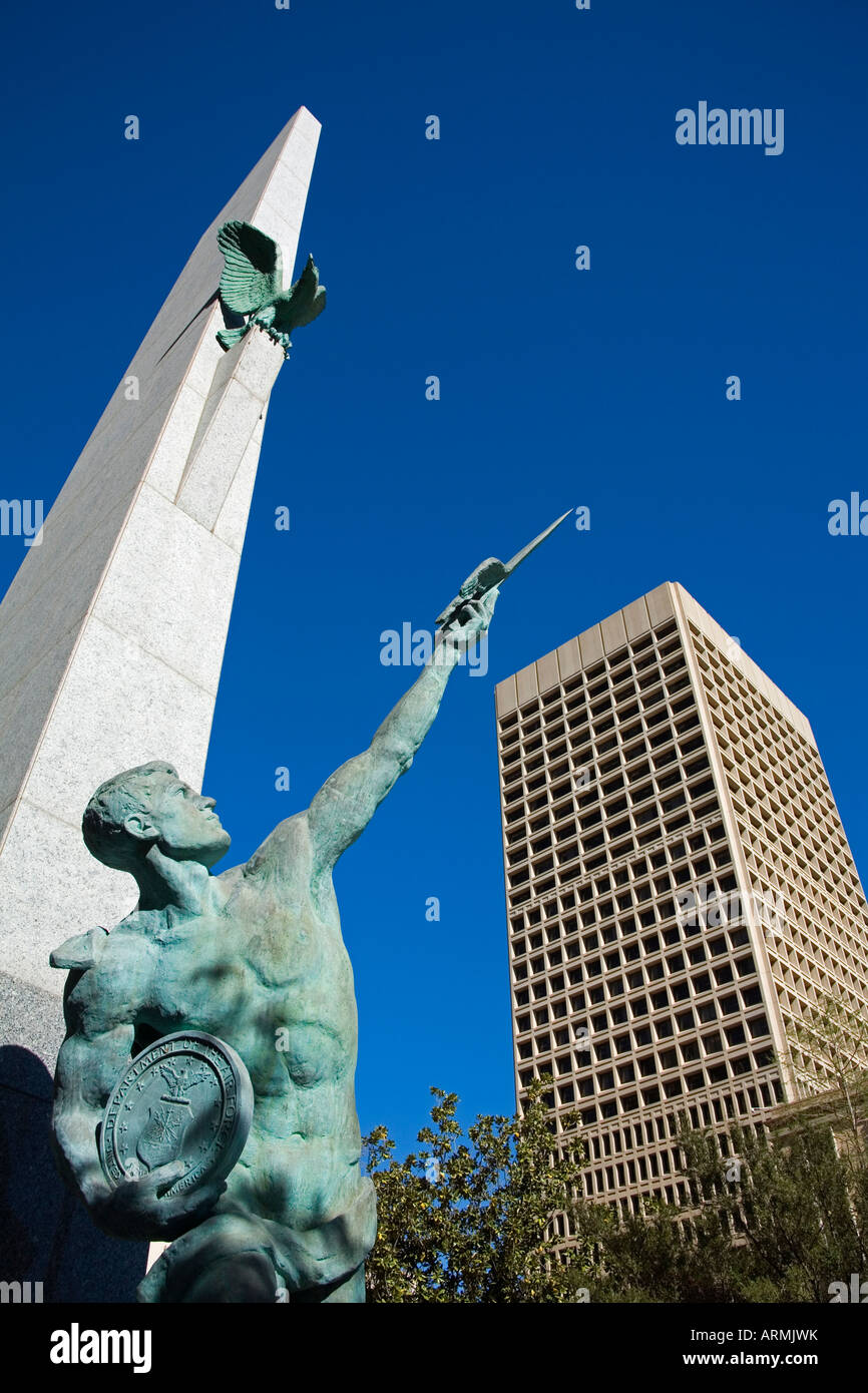 Air Force Monument, Downtown Oklahoma City, Oklahoma, United States of ...