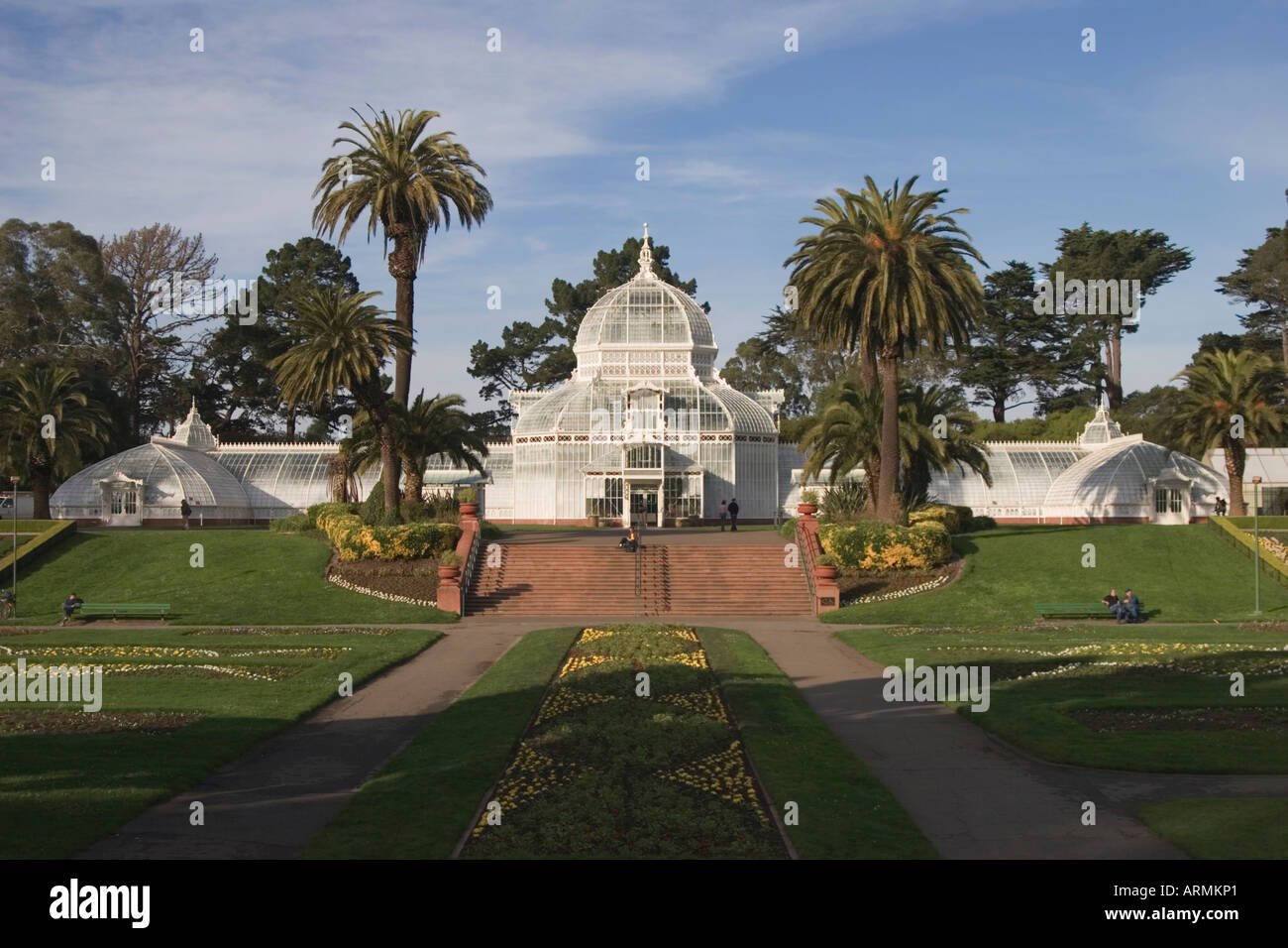 Conservatory of Flowers in Golden Gate Park San Francisco California ...