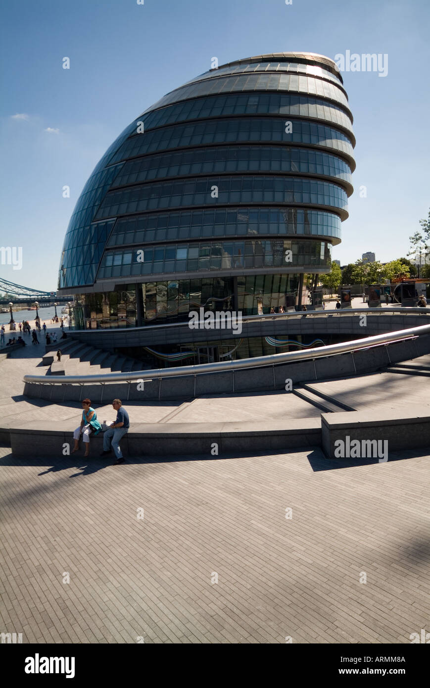 London Assembly Building by Tower Bridge Stock Photo - Alamy