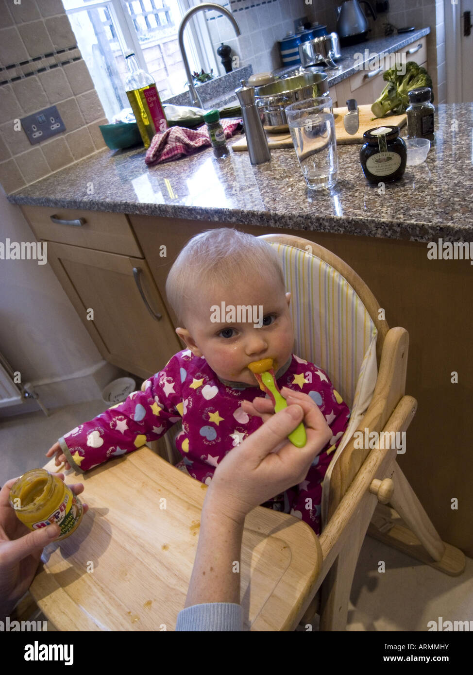 Baby food habit hi-res stock photography and images - Alamy