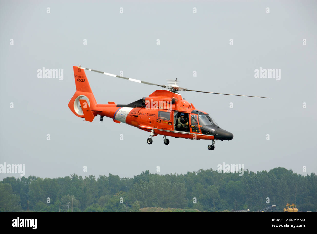 US Coast Guard Helicopters provide quick transportation over short ...