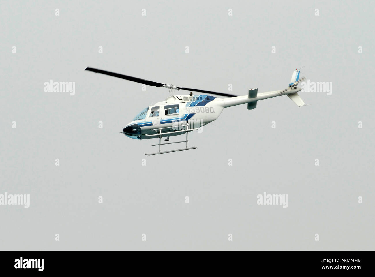 Helicopters provide quick transportation over short distances Stock ...