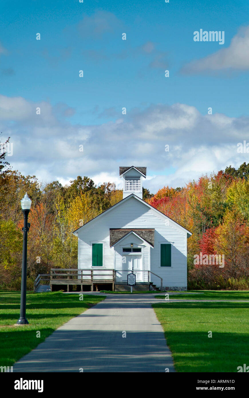 Lynn District number 1 schoolhouse built in 1885 is a one room ...