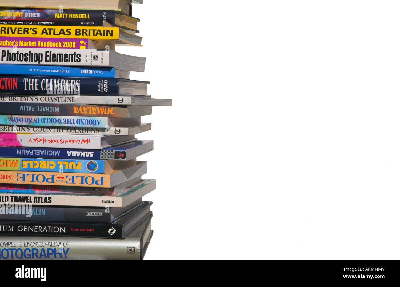 Pile of books Stock Photo - Alamy