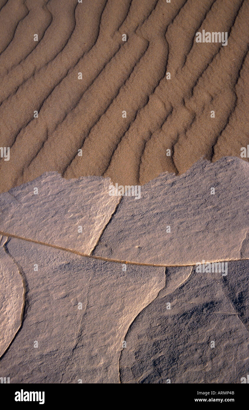 sand pattern, USA, California Stock Photo - Alamy
