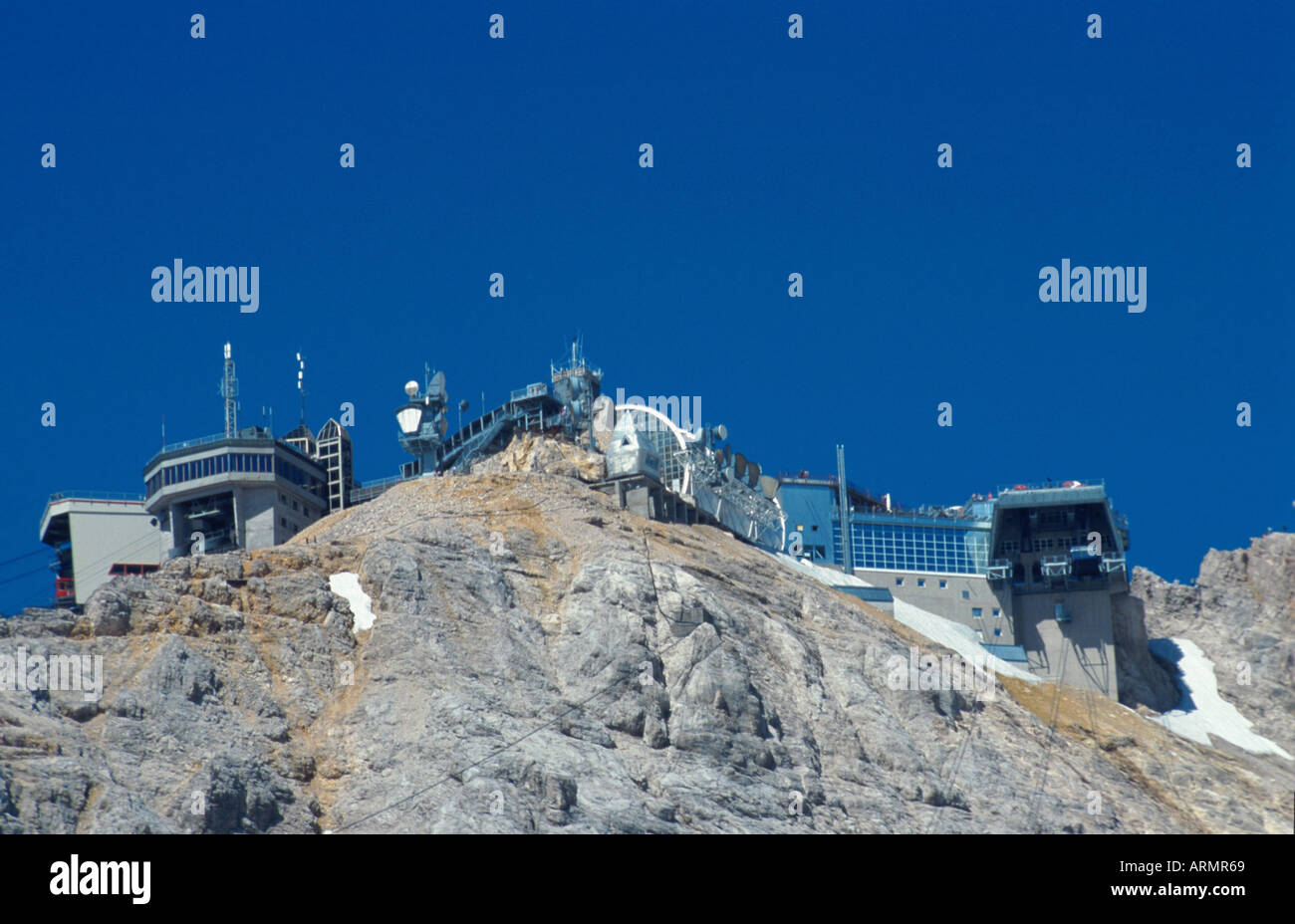 summit of the Zugspitze, Germany, Bavaria Stock Photo - Alamy