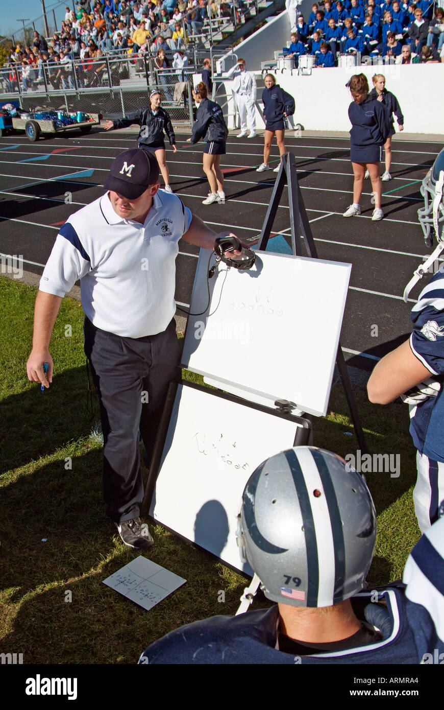 Male coach advice players hi-res stock photography and images - Alamy