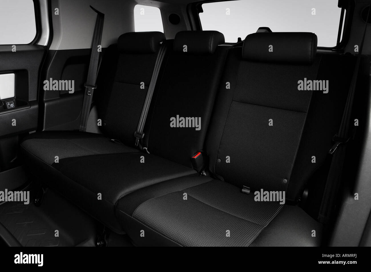 2008 Toyota FJ Cruiser option D in Gray - Rear seats Stock Photo - Alamy