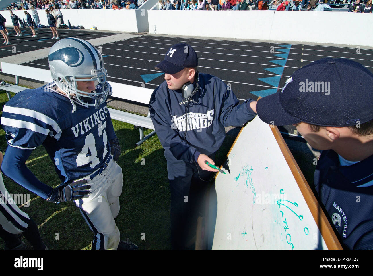 Male coach advice players hi-res stock photography and images - Alamy