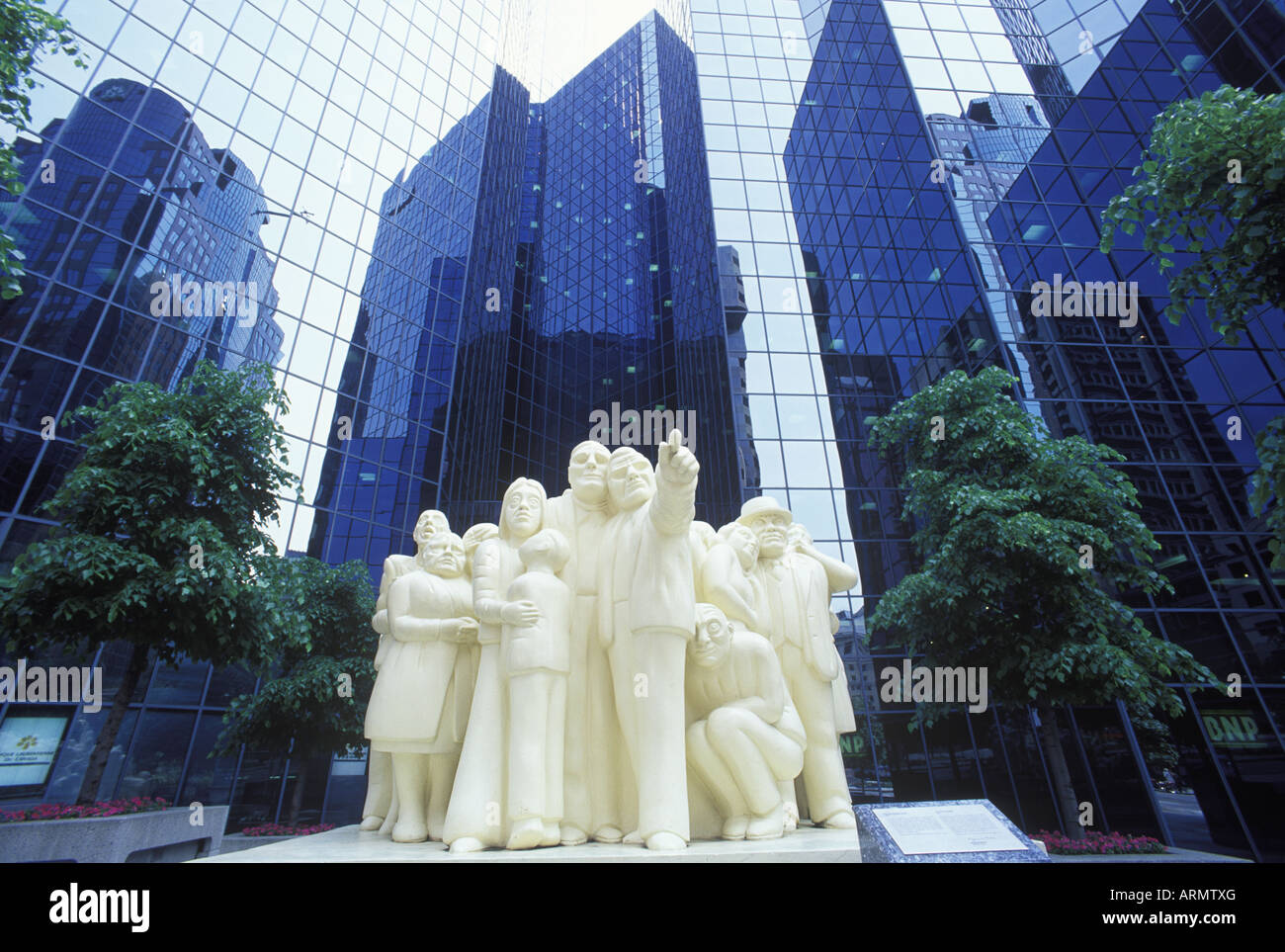 'The Illuminated Crowd' by Raymond Mason, Montreal, Quebec, Canada ...