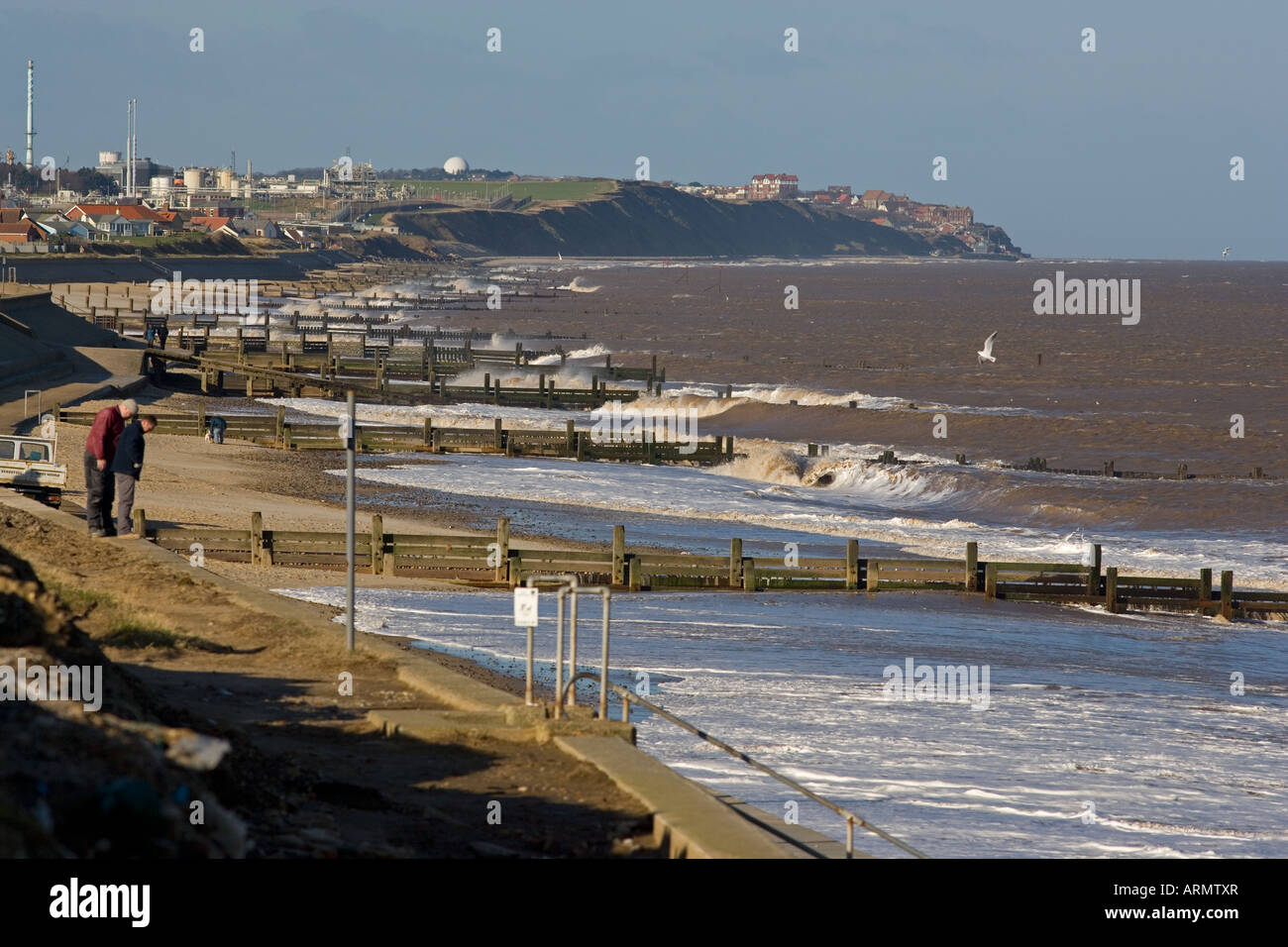 Repair sea defences hi-res stock photography and images - Alamy