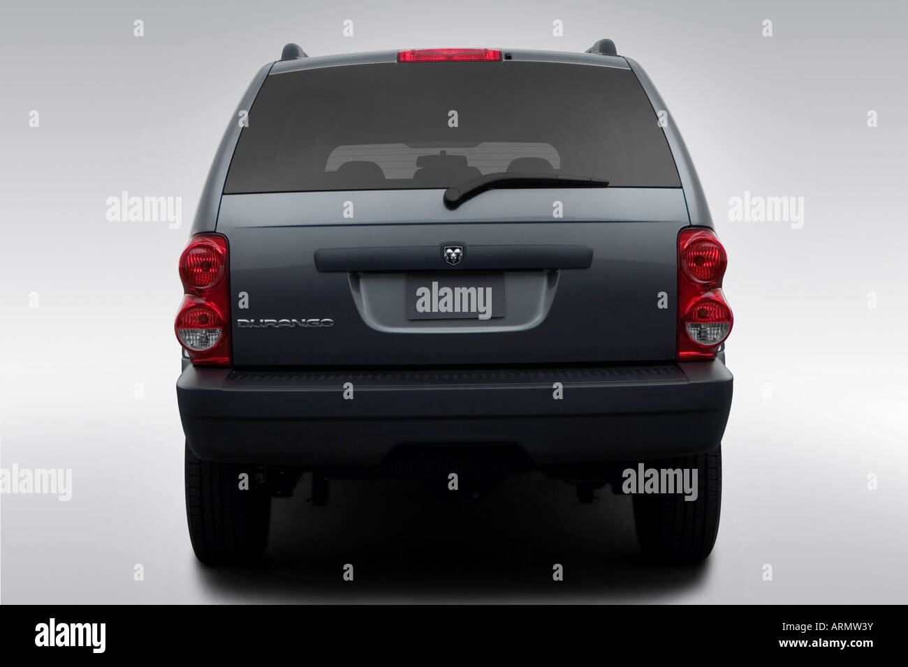 2008 Dodge Durango SXT in Blue - Low/Wide Rear Stock Photo - Alamy