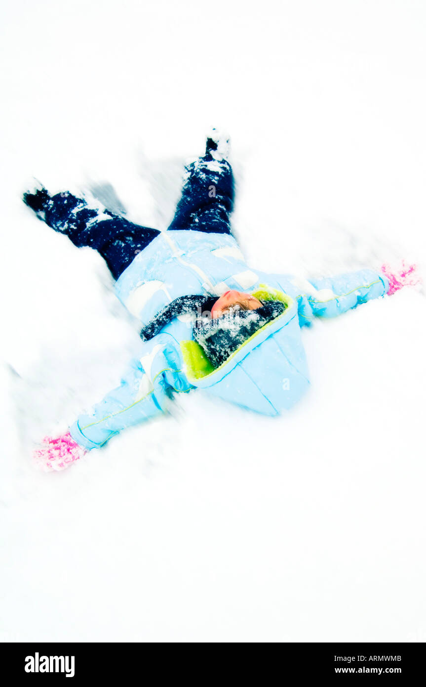 Angel and snow Cut Out Stock Images & Pictures - Alamy