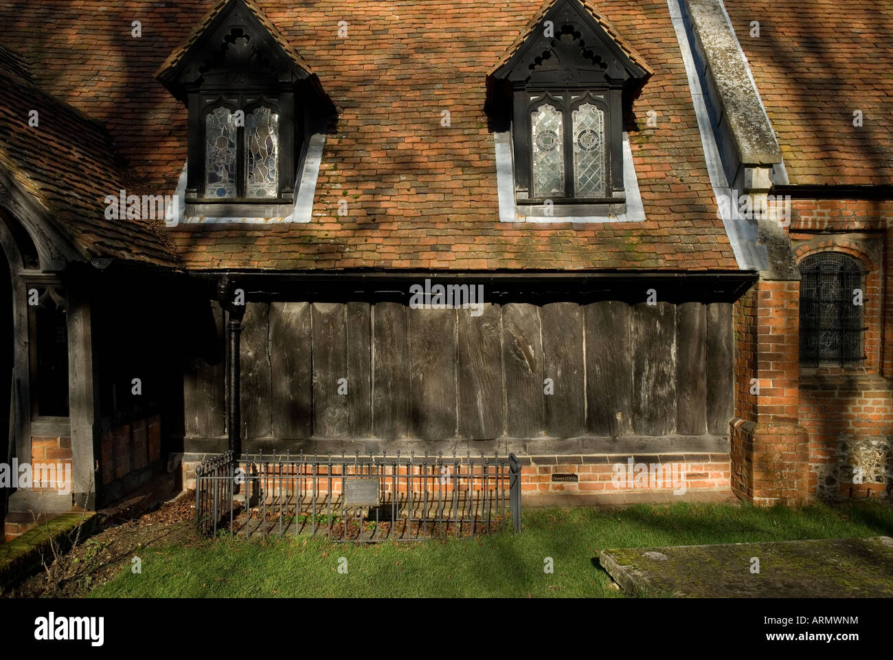 GREENSTED CHURCH ONGAR ESSEX ENGLAND Stock Photo - Alamy