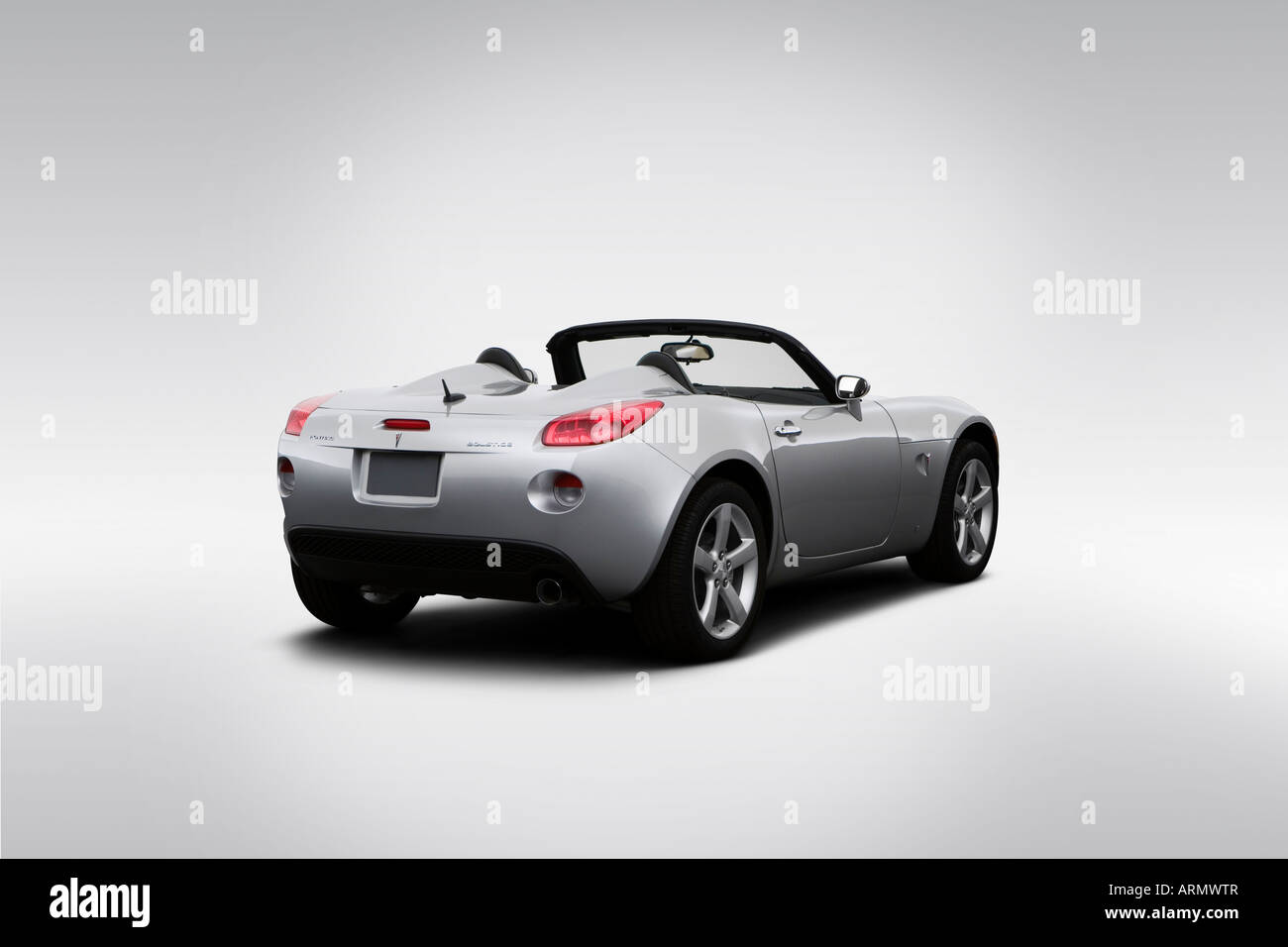 2008 Pontiac Solstice in Gray - Rear angle view Stock Photo - Alamy
