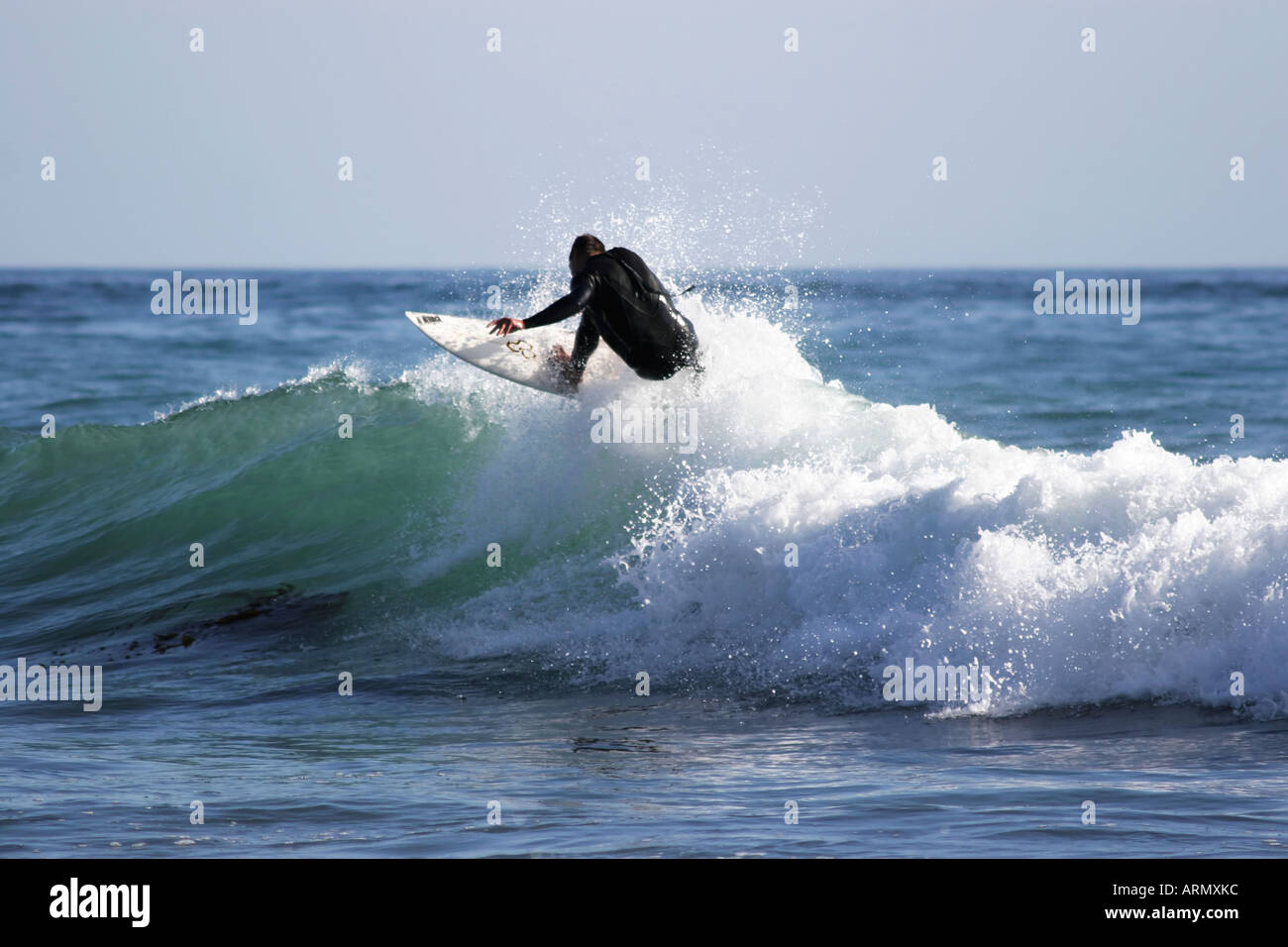 Surfing at Malibu Stock Photo - Alamy