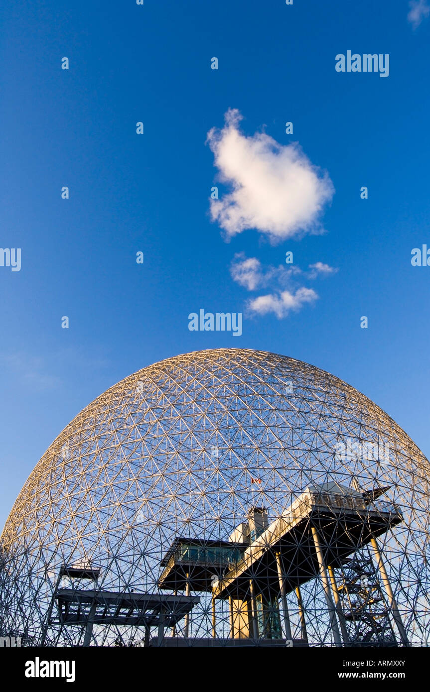 Montreal Biosphere a geodesic dome originally built as US pavillion at ...