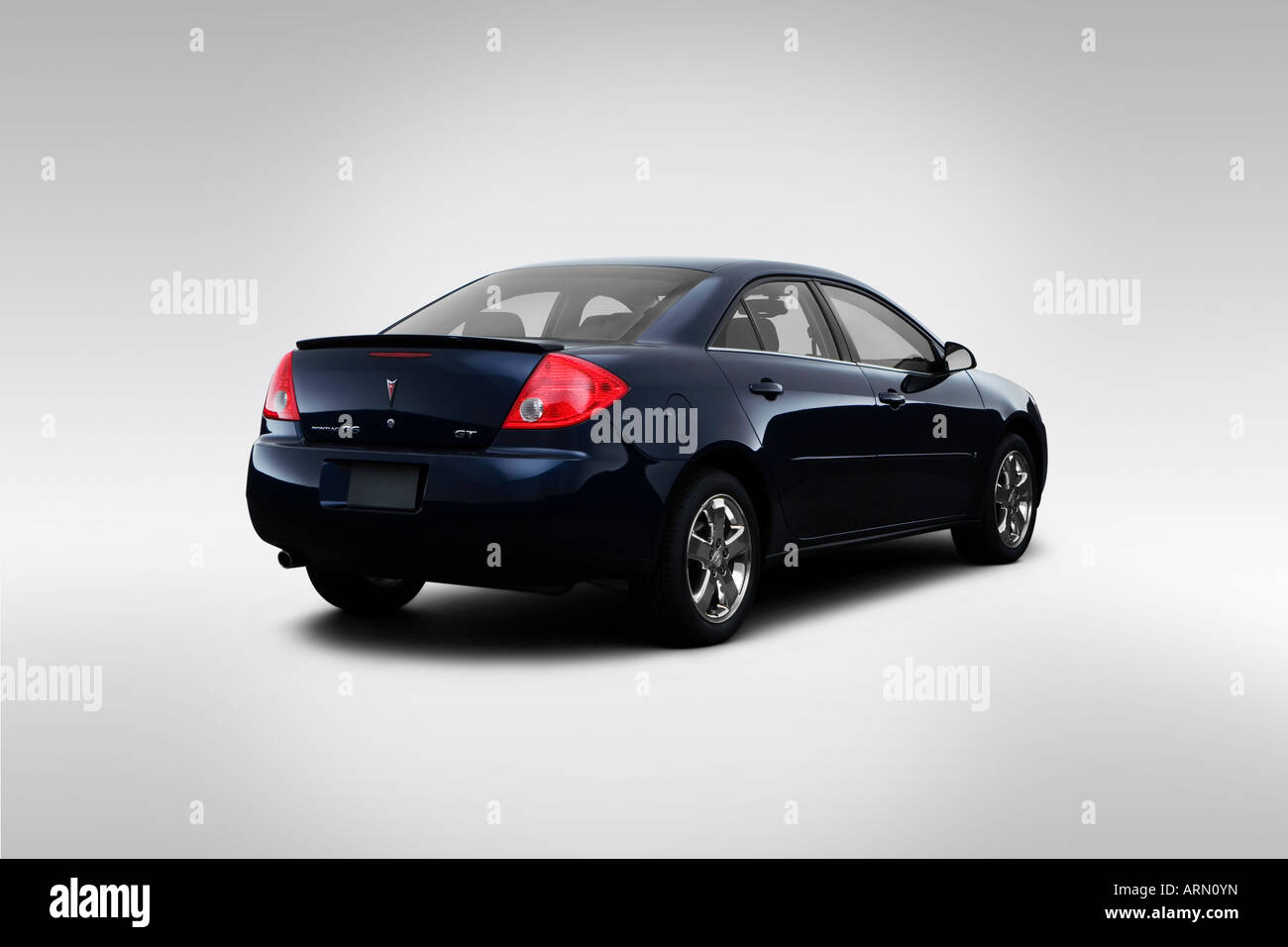 2008 Pontiac G6 GT in Blue - Rear angle view Stock Photo - Alamy
