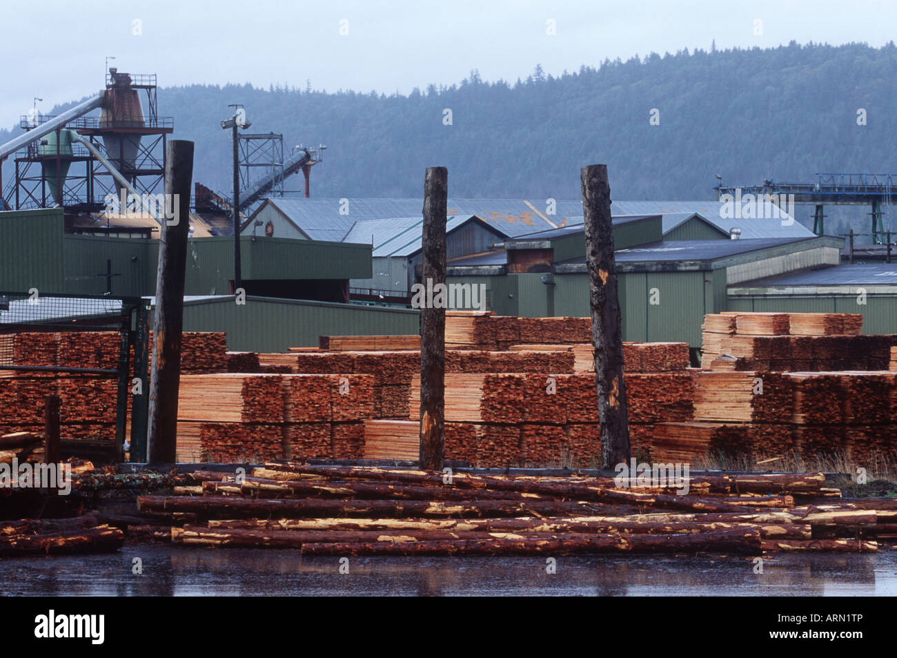 Doman lumber shipping canada hi-res stock photography and images - Alamy