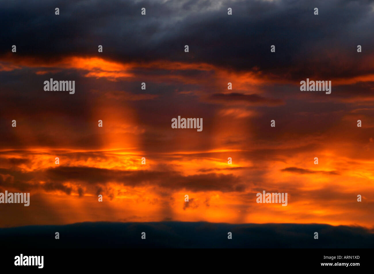 Blazing clouds hi-res stock photography and images - Alamy