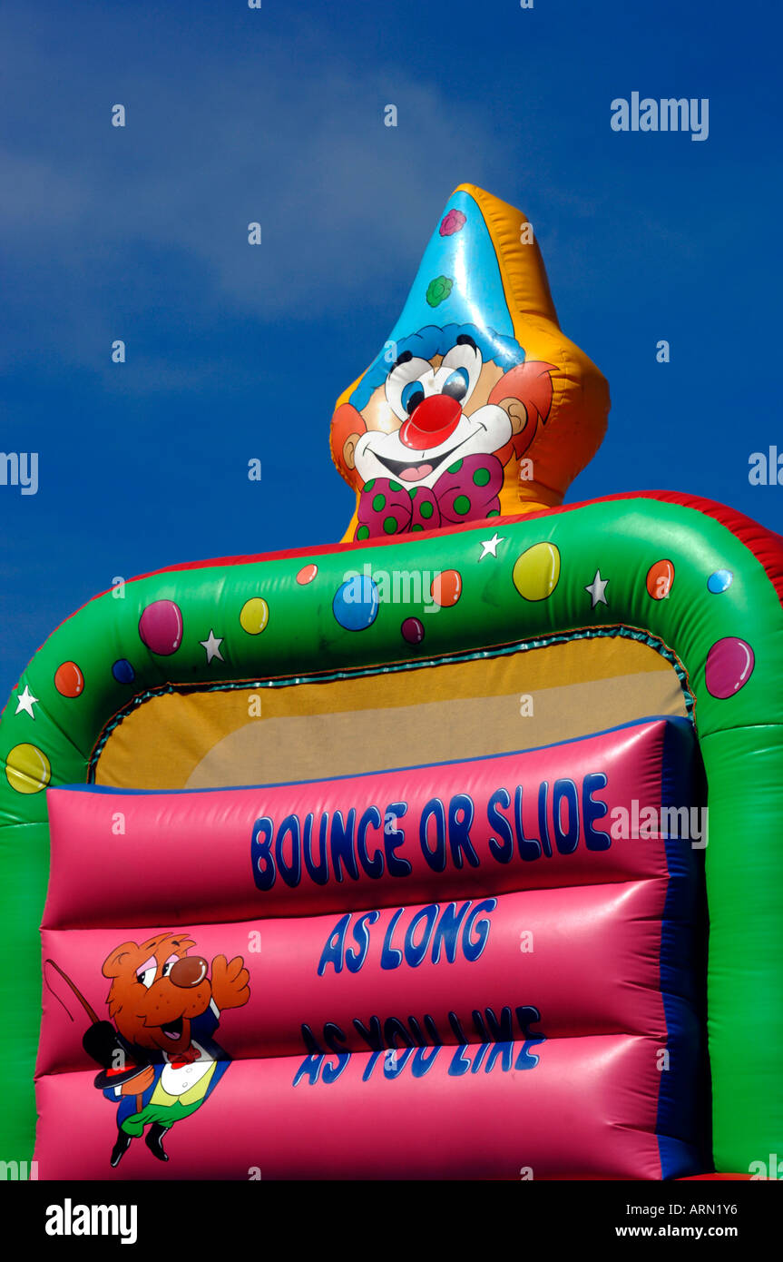 Clown bouncy inflatable hi-res stock photography and images - Alamy