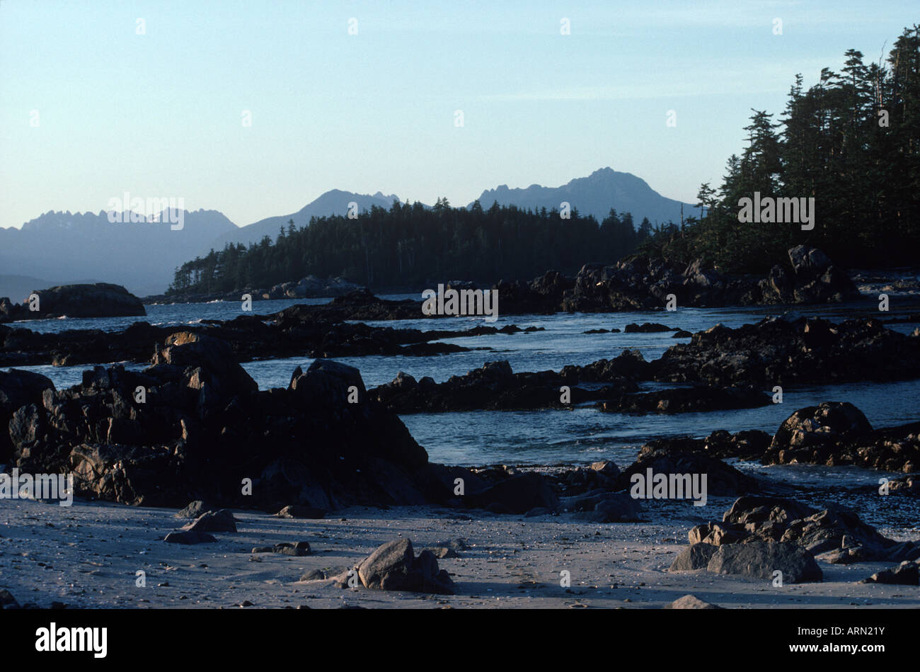 Pacific Rim Park, Broken Islands, Clarke Island, Vancouver Island ...