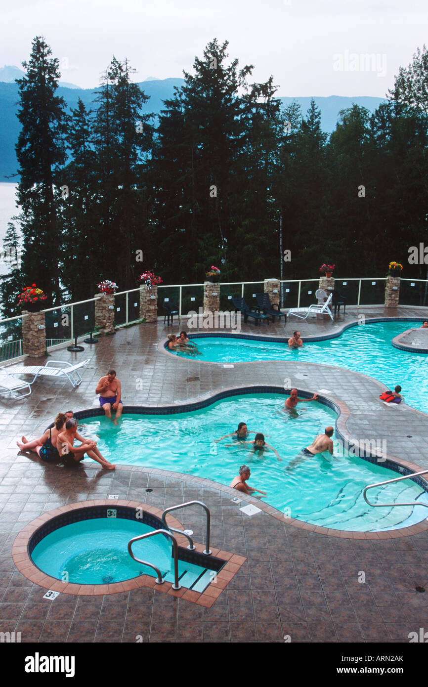 Halcyon hot springs resort hi-res stock photography and images - Alamy