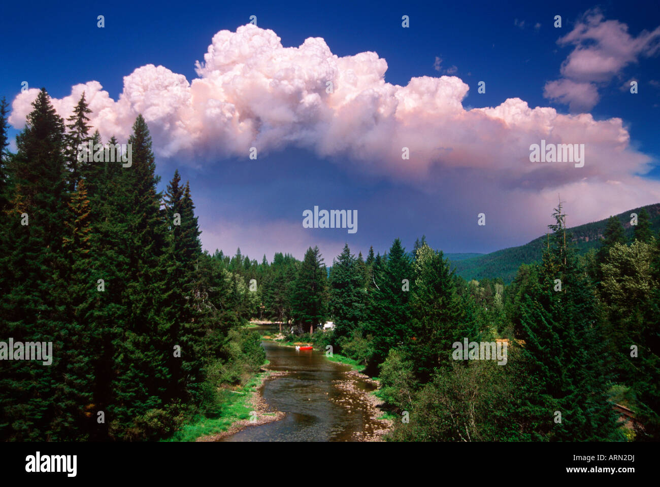 North west canada forest fires hi-res stock photography and images - Alamy