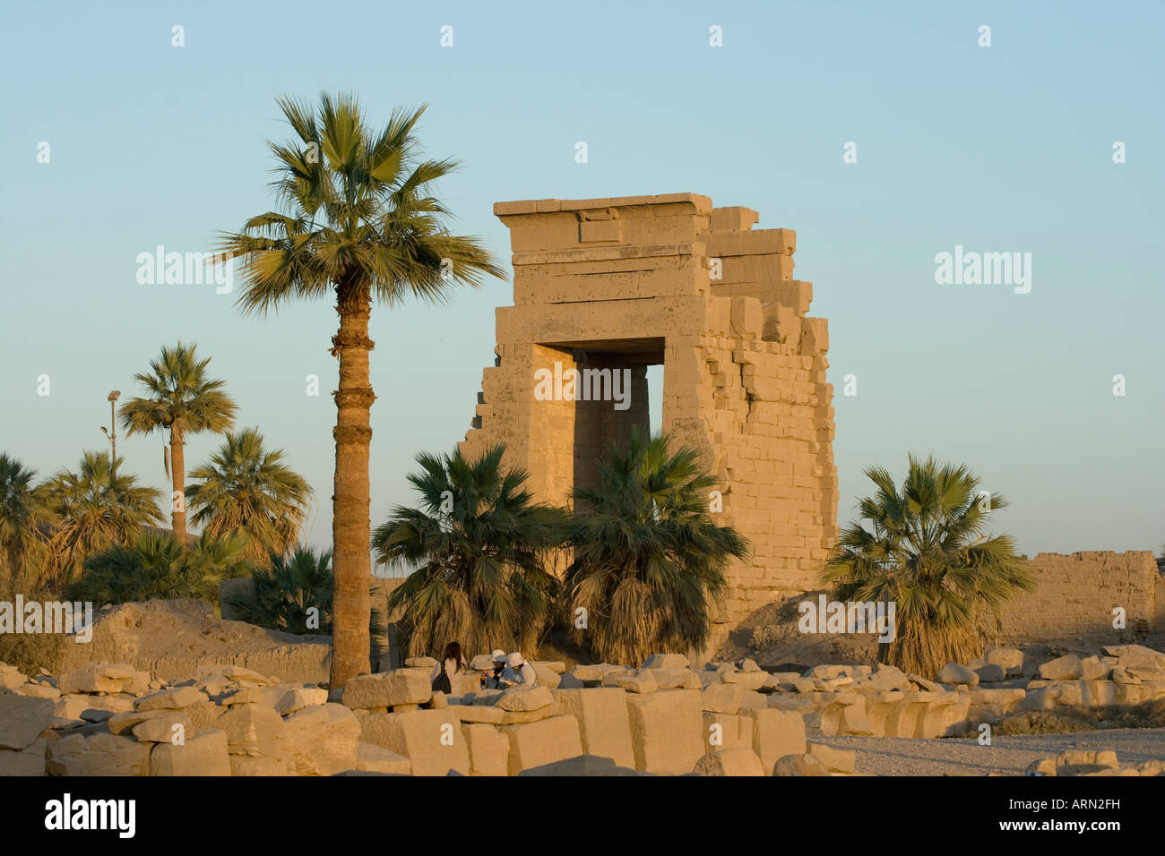Eastern temple of Ramses II Temple of the Hearing Ear Temples of Karnak ...