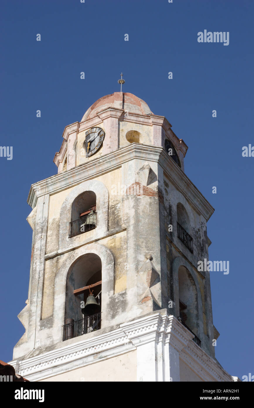 Bell Tower of Convento de San Francisco de Asis Trinidad Cuba Stock ...