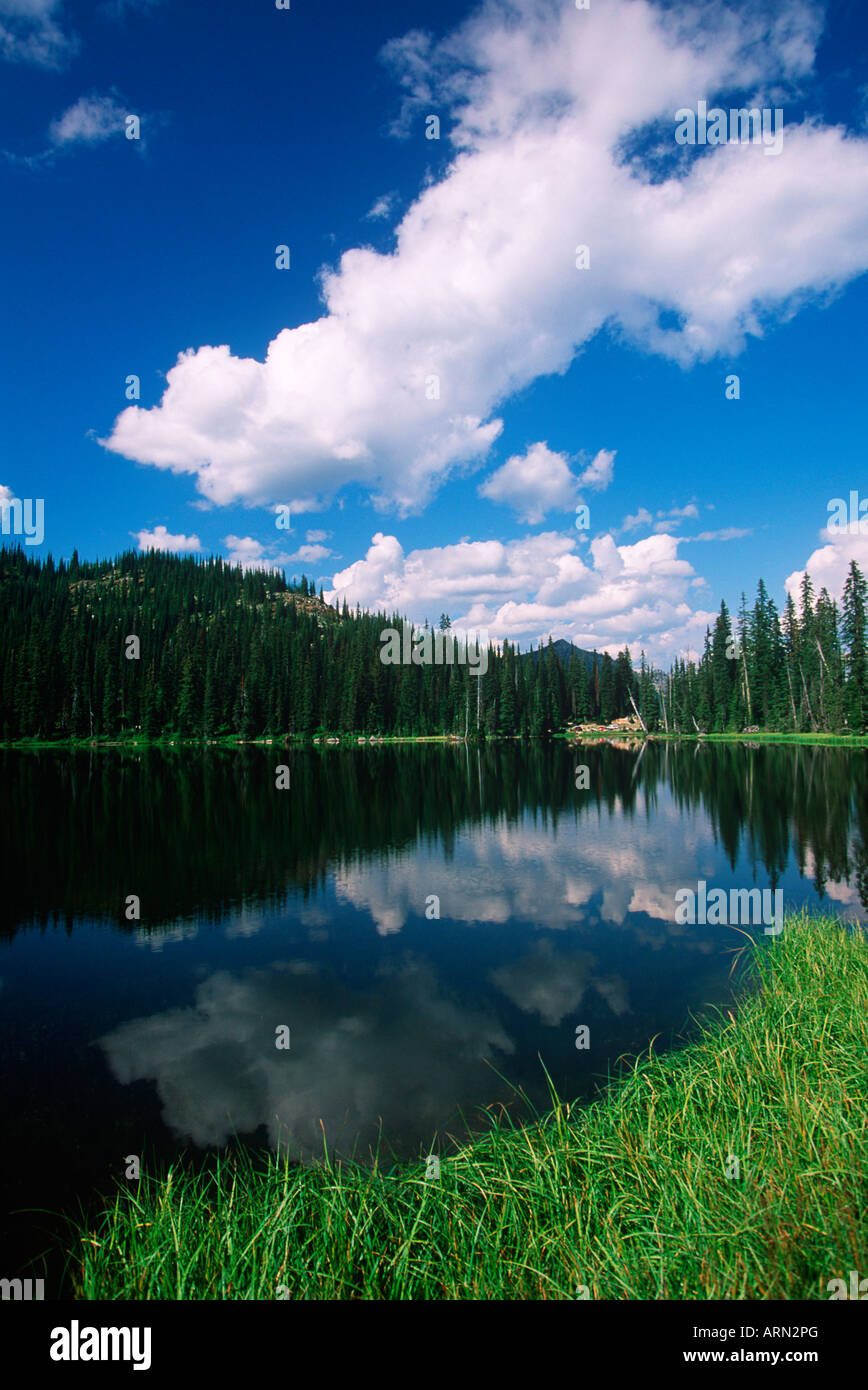 Bridal Lake, Stagleap Provincial Park, Kootenay Pass, British Columbia ...