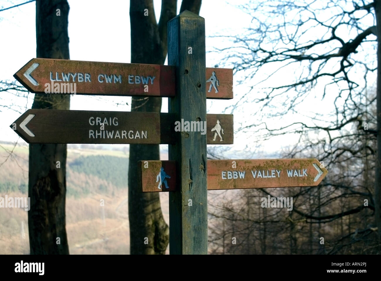 Ebbw valley long distance footpath hi-res stock photography and images ...