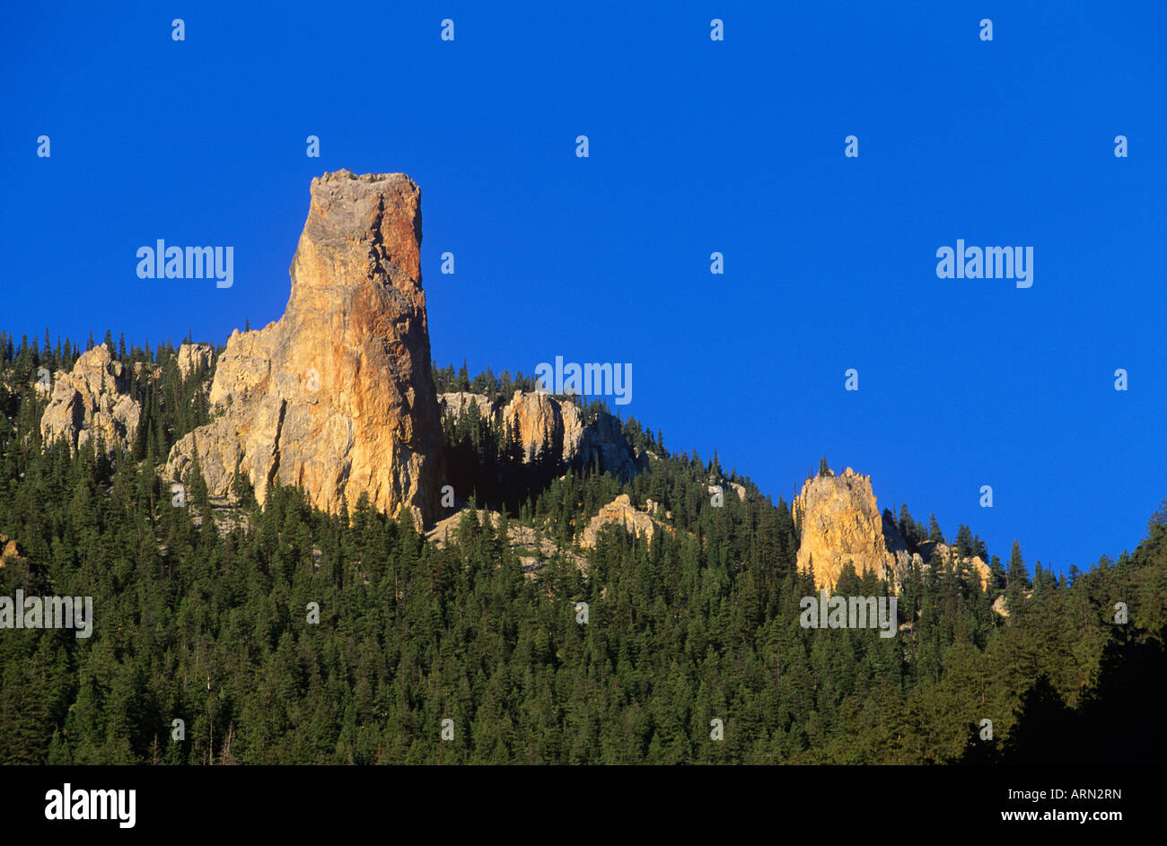 Sanstone hoodoos at Pavillion , highway 99, British Columbia, Canada ...