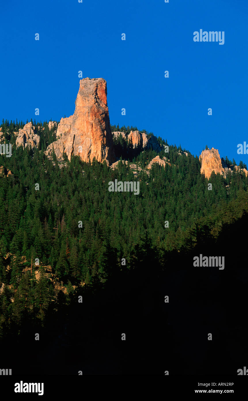 Sanstone hoodoos at Pavillion , highway 99, British Columbia, Canada ...