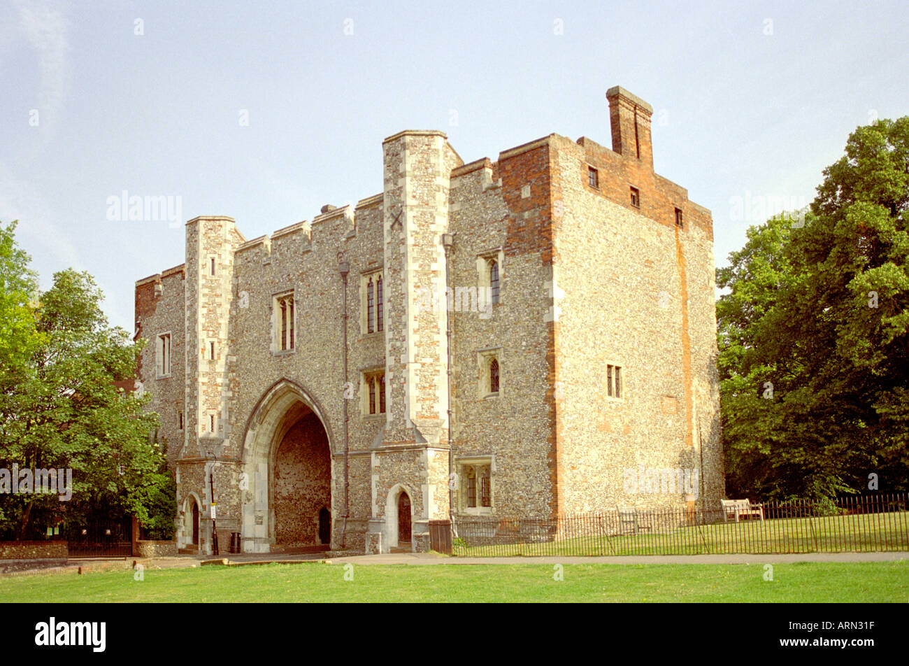 The great gateway of the monastery hi-res stock photography and images ...