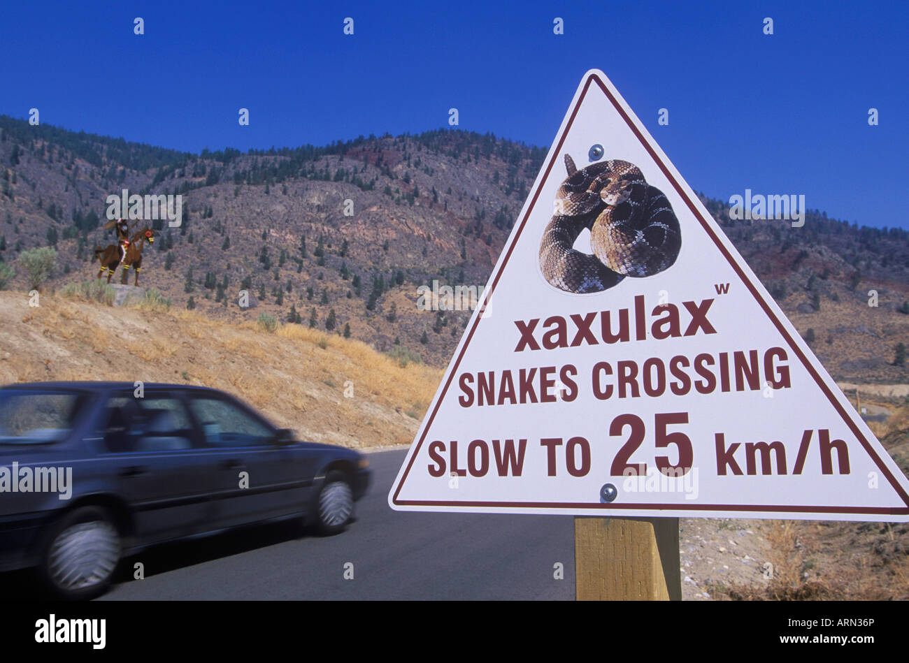 Sign at Nk'Mip Desert and Heritage Center, First Nations educational ...