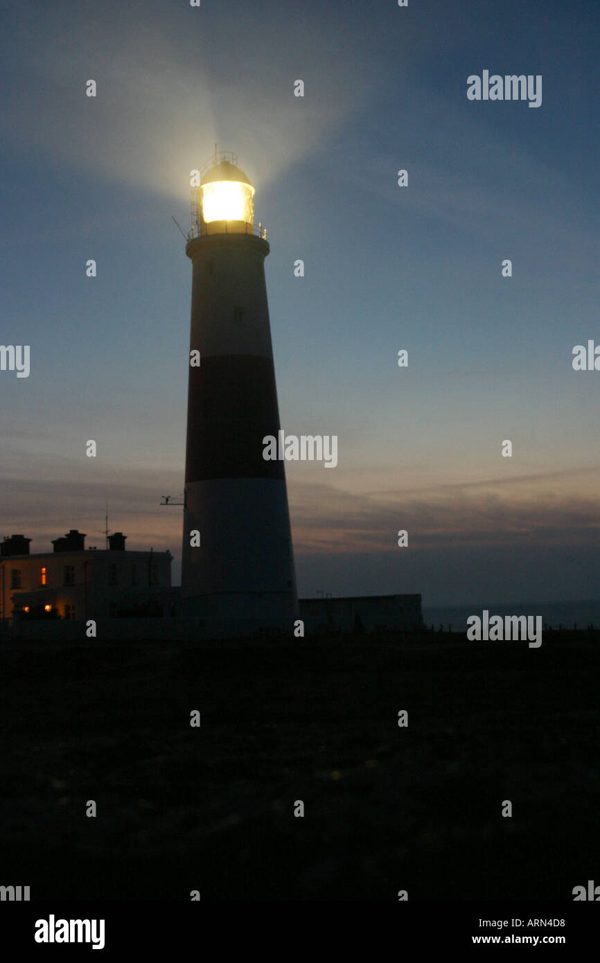 Portland Bill Lighthouse Stock Photo - Alamy