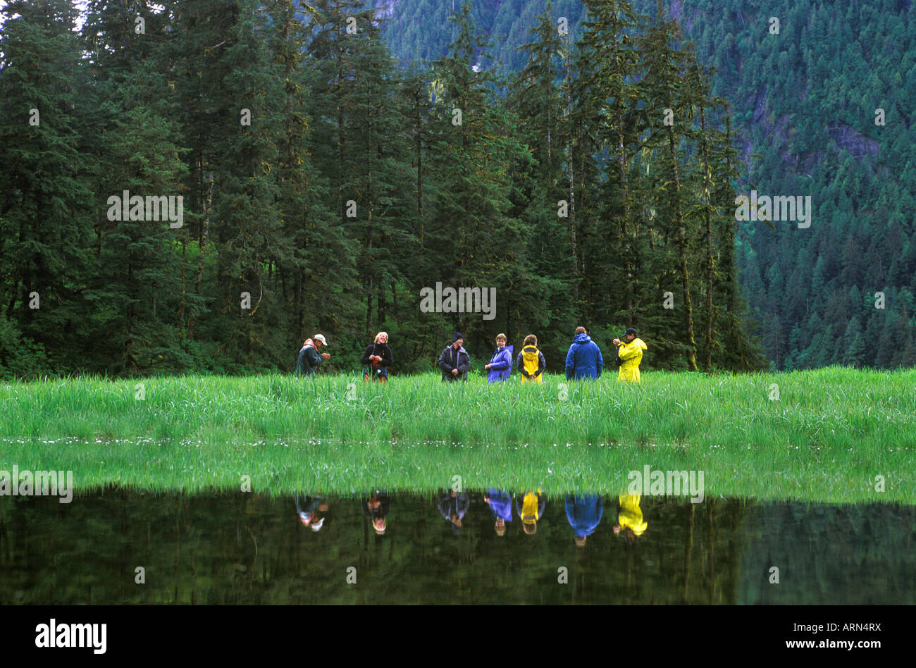 Central Coast ecotouring group on Princess Royal Island, British ...