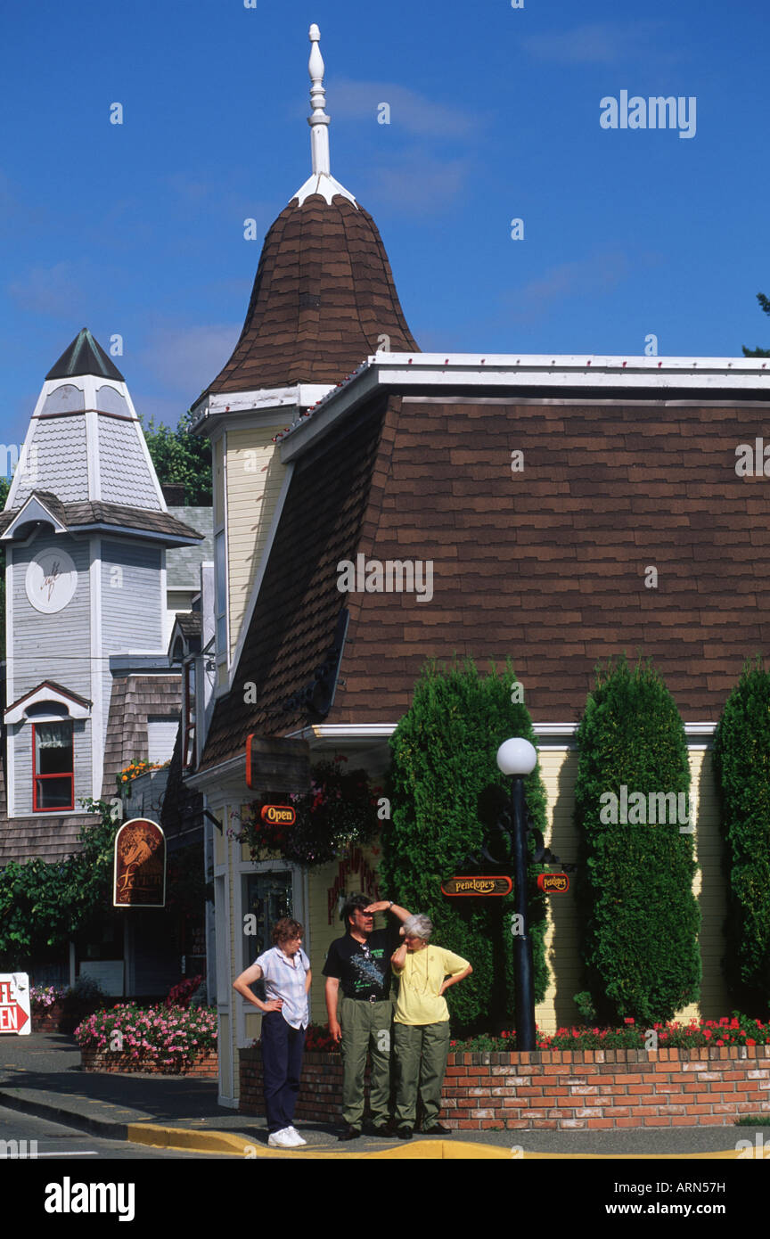 Chemainus town murals vancouver island hi-res stock photography and ...