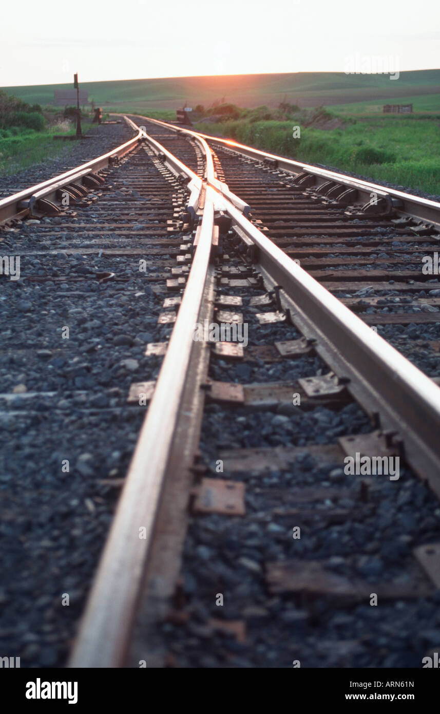 Canada rail trail train hi-res stock photography and images - Alamy