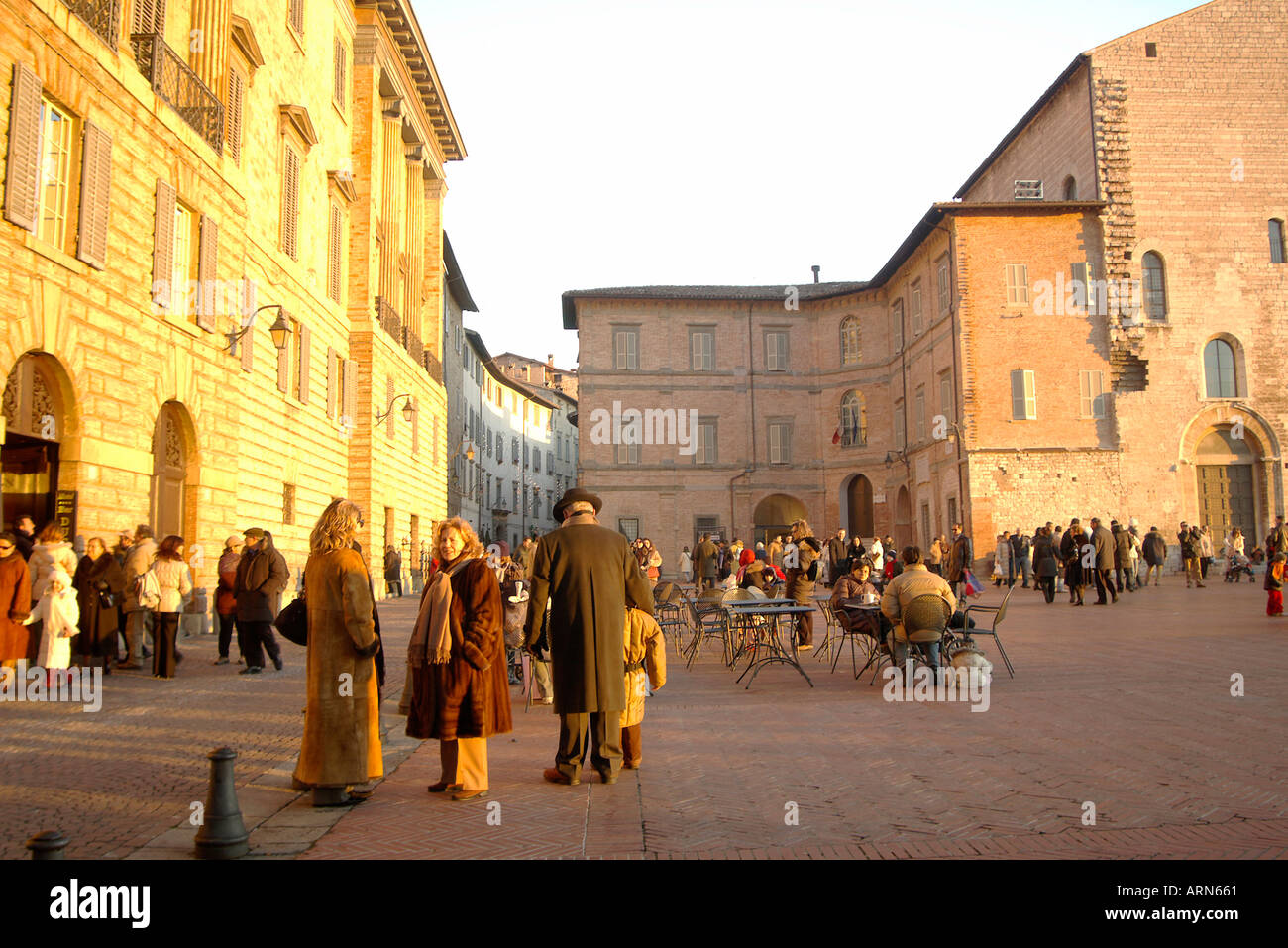 Even on cold winter s days Italians will enjoy their coffee in an ...