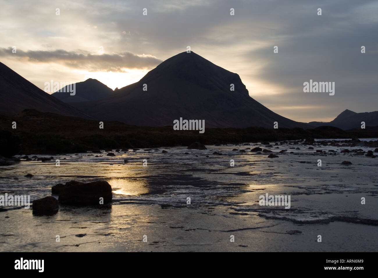 Marsco in the Isle of Skye Stock Photo - Alamy
