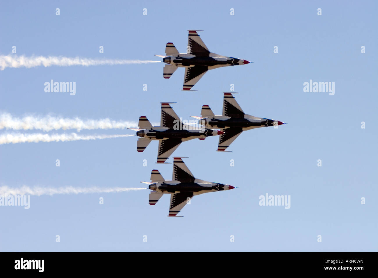 US Air Force Thunderbird Stock Photo - Alamy