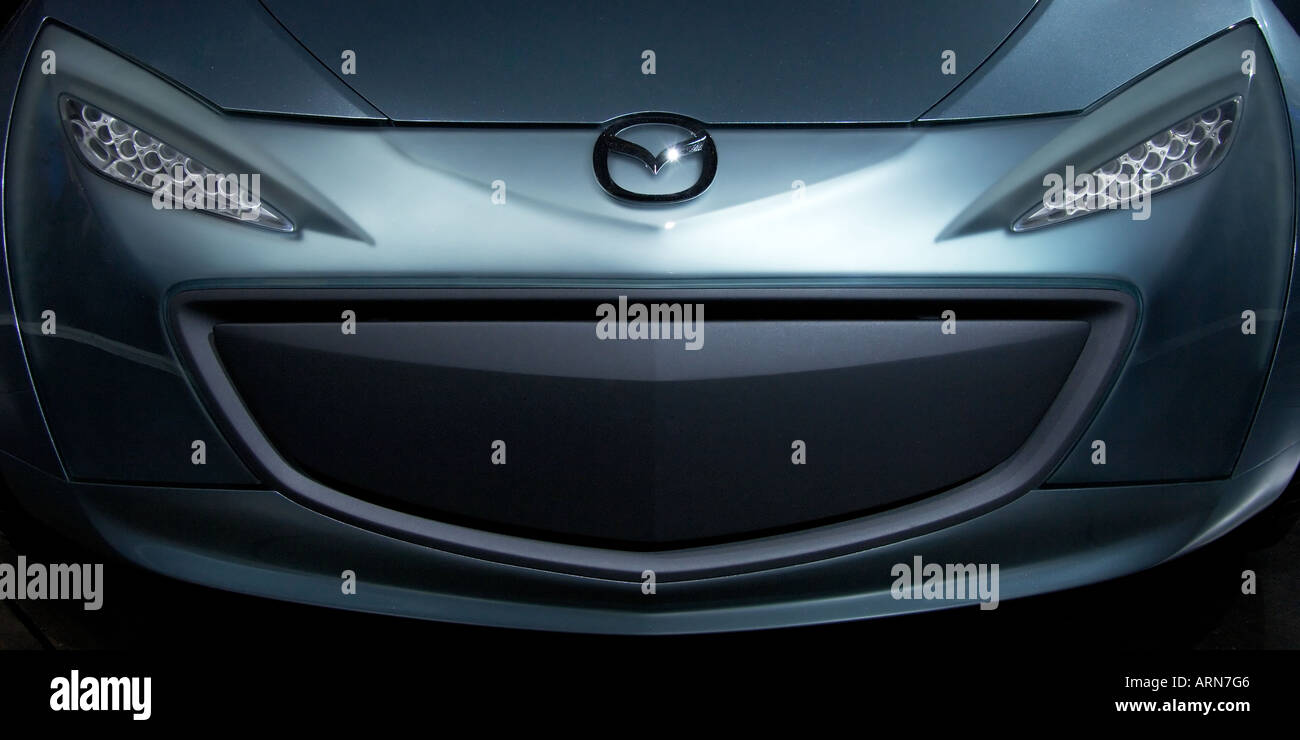 Front view of Mazda concept car Stock Photo - Alamy