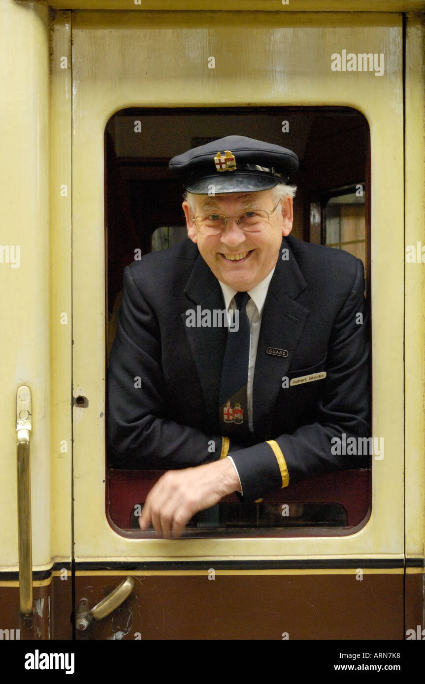 Railway guard british rail hi-res stock photography and images - Alamy